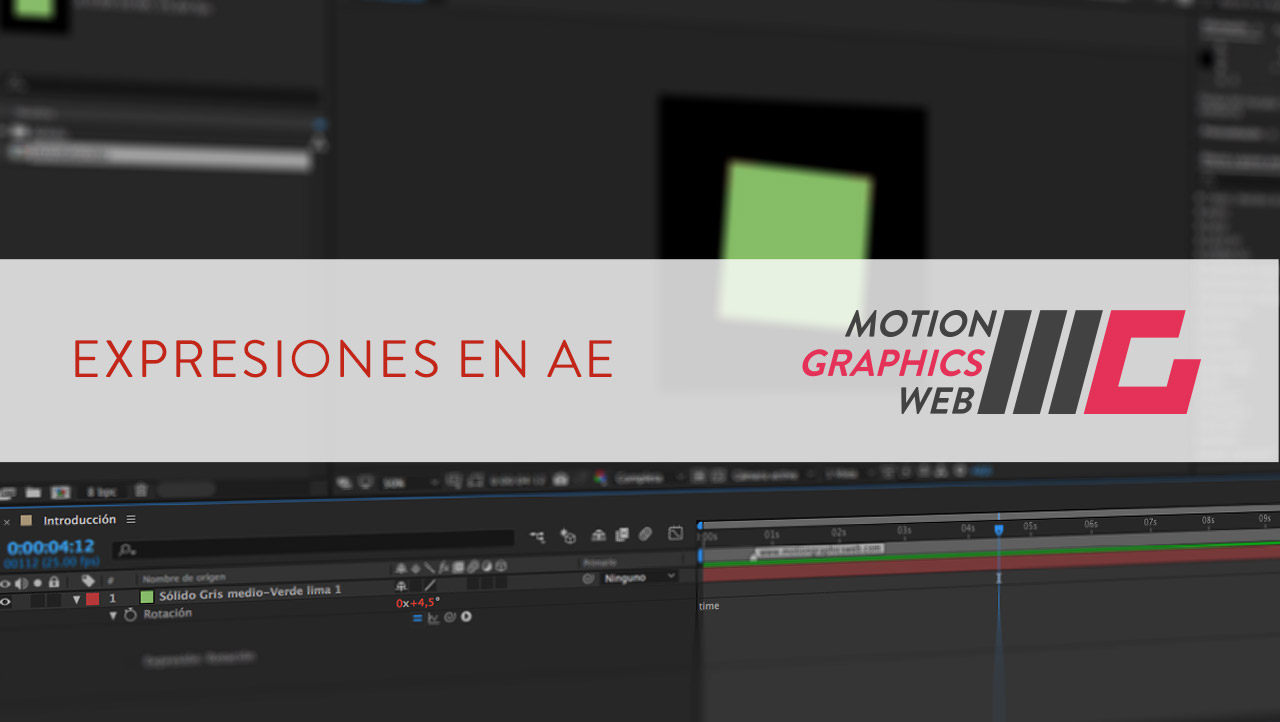 ¿Cómo aplicar expresiones en After Effects? Introducción práctica